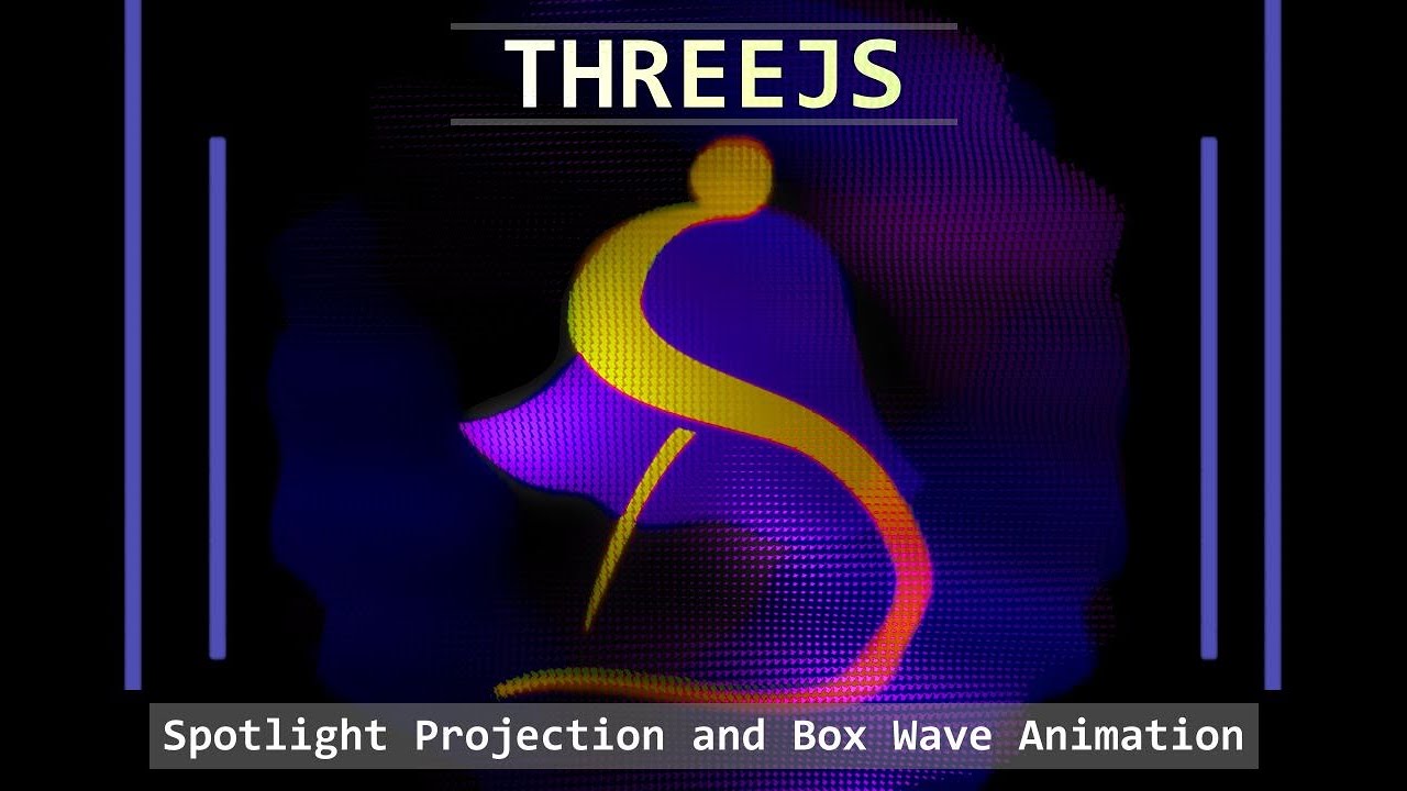 Three.js Spotlight and Box Wave Animation Tutorial
