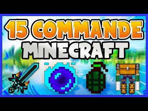 Les 15 MEILLEURS COMMANDES amusantes de Minecraft 2023 !