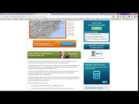 Auto Insurance in NY State - Buffalo to Brooklyn