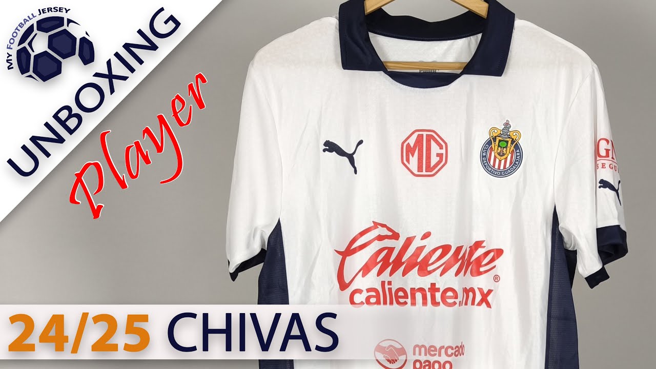 Chivas de Guadalajara Away Jersey 2024 Chicharito (BSTJersey) Player Version Unboxing Review