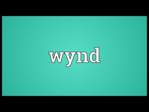 Wynd Meaning