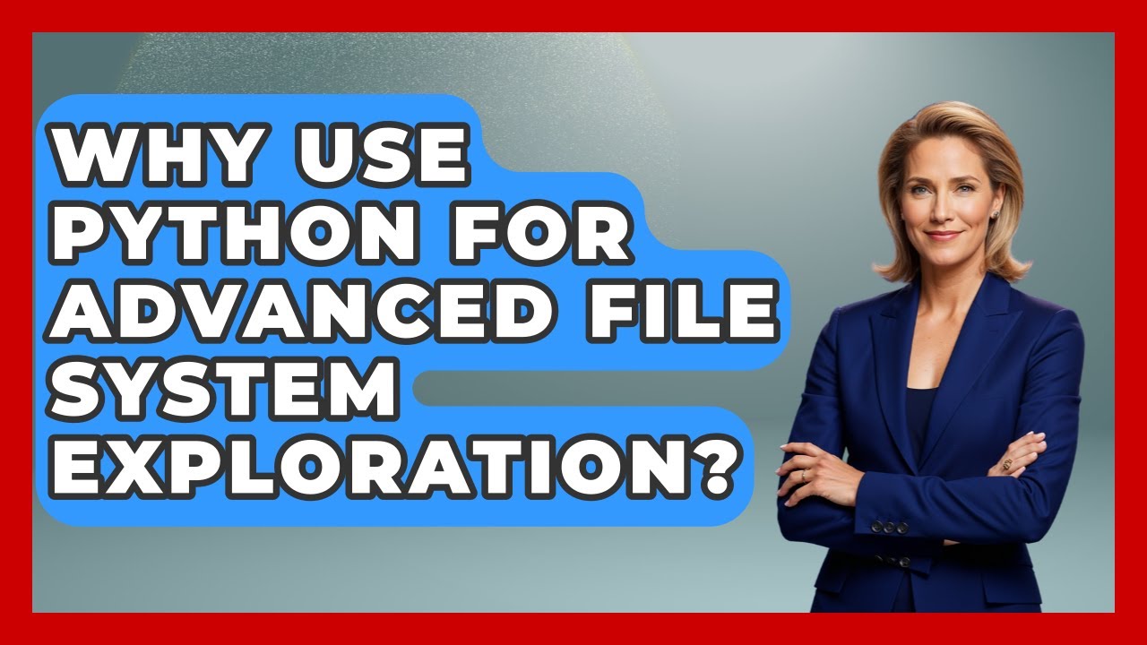 Why Use Python For Advanced File System Exploration? - Python Code School