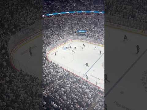 Adam Lowry’s Game 7 Double OT Winning Goal vs St. Louis Blues🤯 #winnipegjets #nhlplayoffs