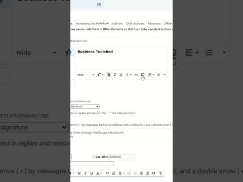 Gmail 101: Email Signatures #shorts