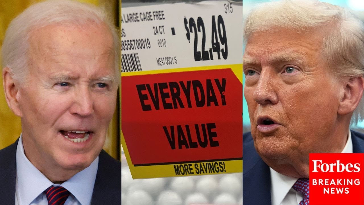 'This Is Biden's Fault': Trump Blames Biden For Rise In Beef, Egg Prices
