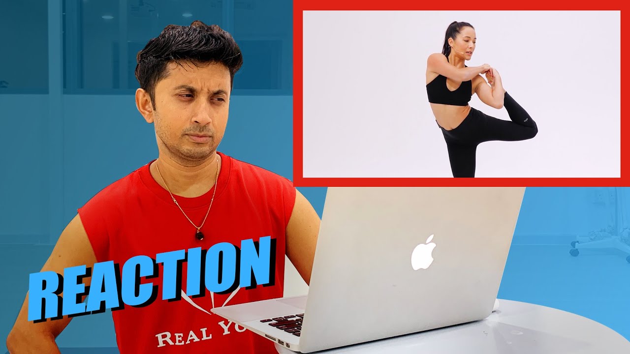Yoga Teacher Reacts To WRONG Dancer Pose Tutorial