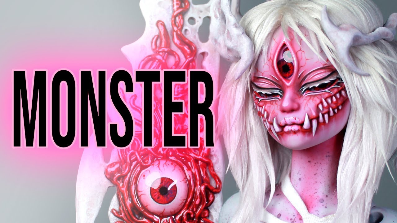 I made a MONSTER GIRL┃Art Doll┃LoganDolls BJD Customization