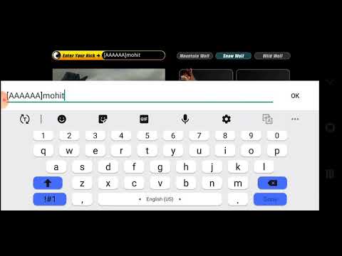 Hack colour codes of wolf online