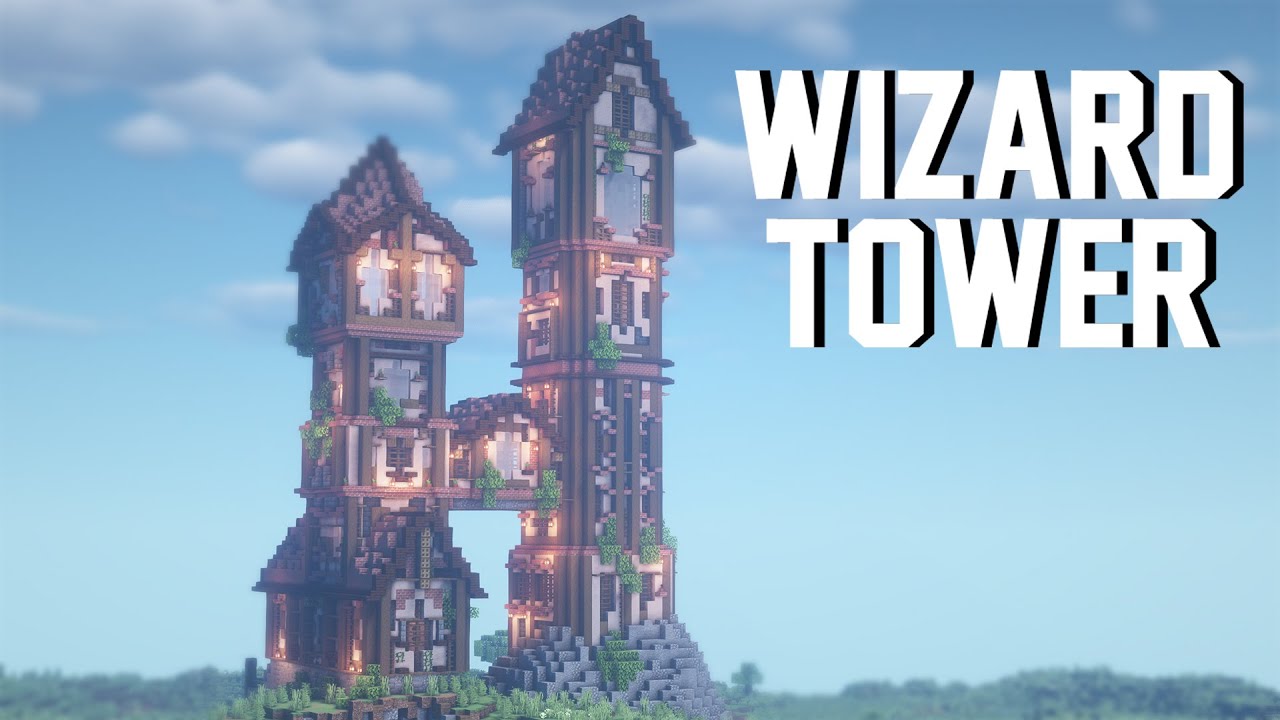 Minecraft Timelapse - Wizard Tower