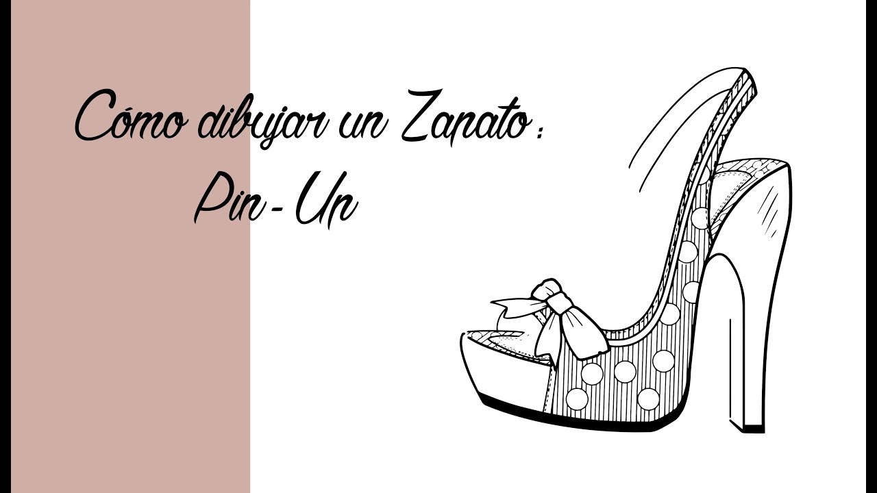 Cómo dibujar unos tacones Pin-Up Tutorial | Español