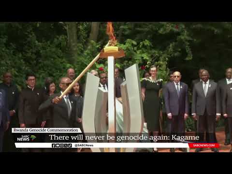 Rwanda Genocide Commemoration | There will never be genocide again: Rwandan President