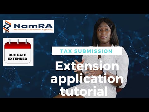 ITAS extension | Tax return extension | Tutorial | NAMRA | Request for extension | Namibian Youtuber