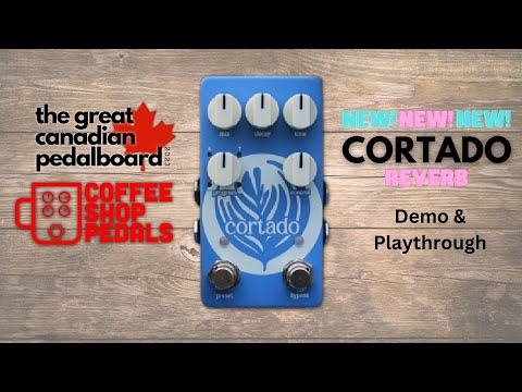 Coffee Shop Pedals Cortado Reverb - Sky Blue | Reverb