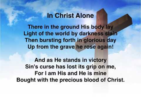 In Christ Alone Shane - CCC0403