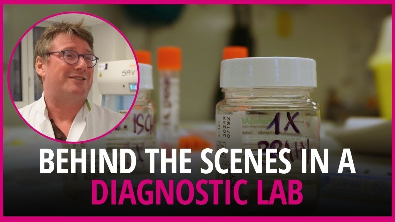 A look behind the scenes in a diagnostic lab