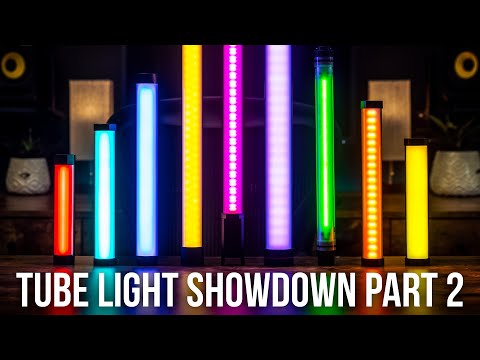 Ultimate RGB Tube Light Comparison & Review: Part 2 (Godox TL30/TL60, FalconEyes IRISA, SGC, Iwata)