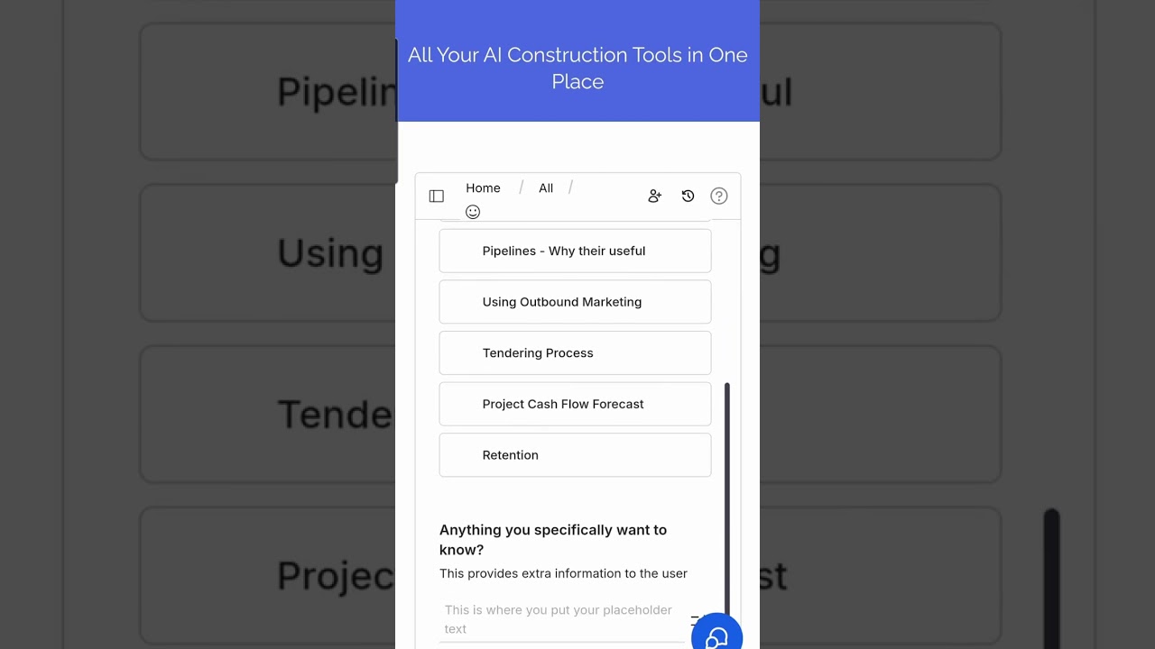 DAY 21 - Building AI Tools for Construction     Building a 