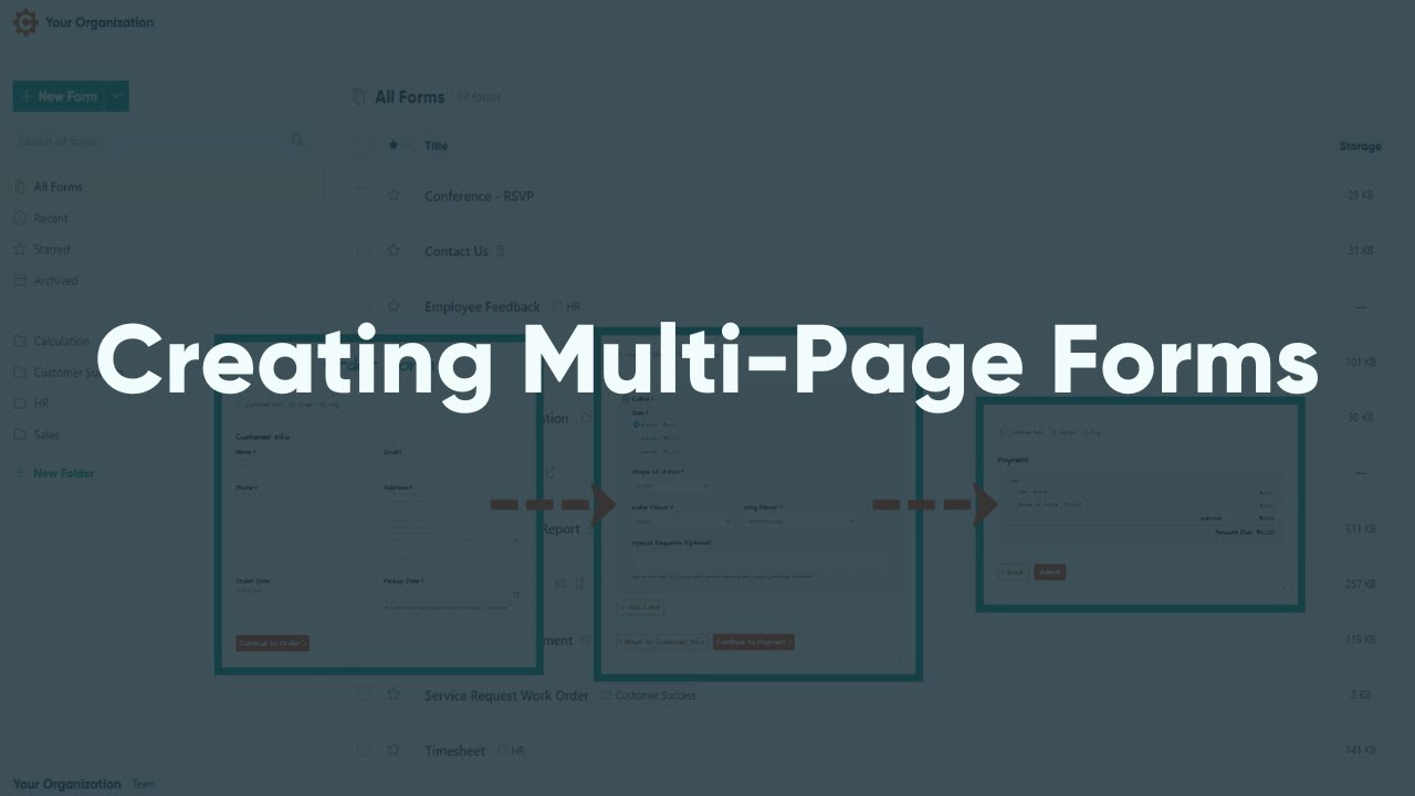 Multi-page forms - Cognito Forms Multi-page forms - Cognito Forms