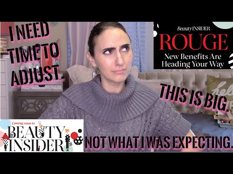 THE SEPHORA REWARDS PROGRAM IS ABOUT TO LOOK VERY DIFFERENT.