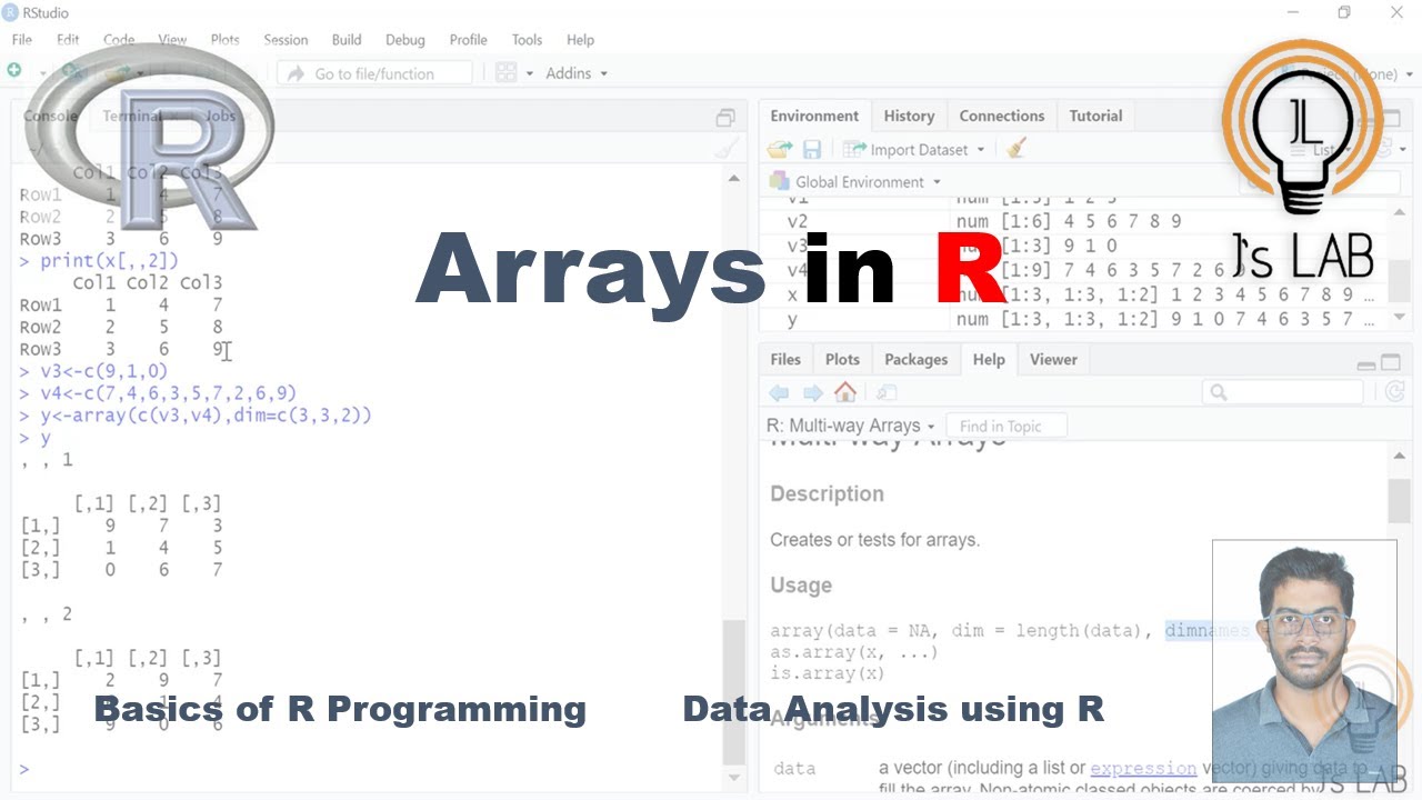 Arrays in R Programming [R11]