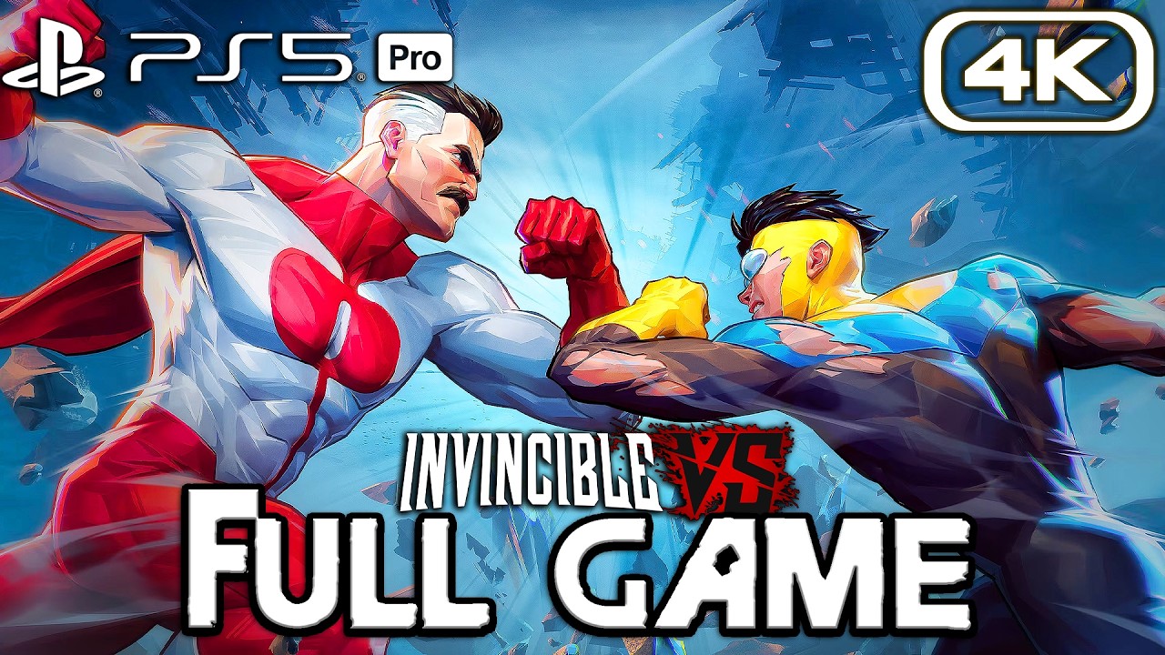 INVINCIBLE VS Gameplay Walkthrough FULL GAME (4K 60FPS) No Commentary