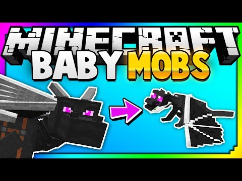[1.12/1.11/1.10] Baby Mobs Minecraft Mod