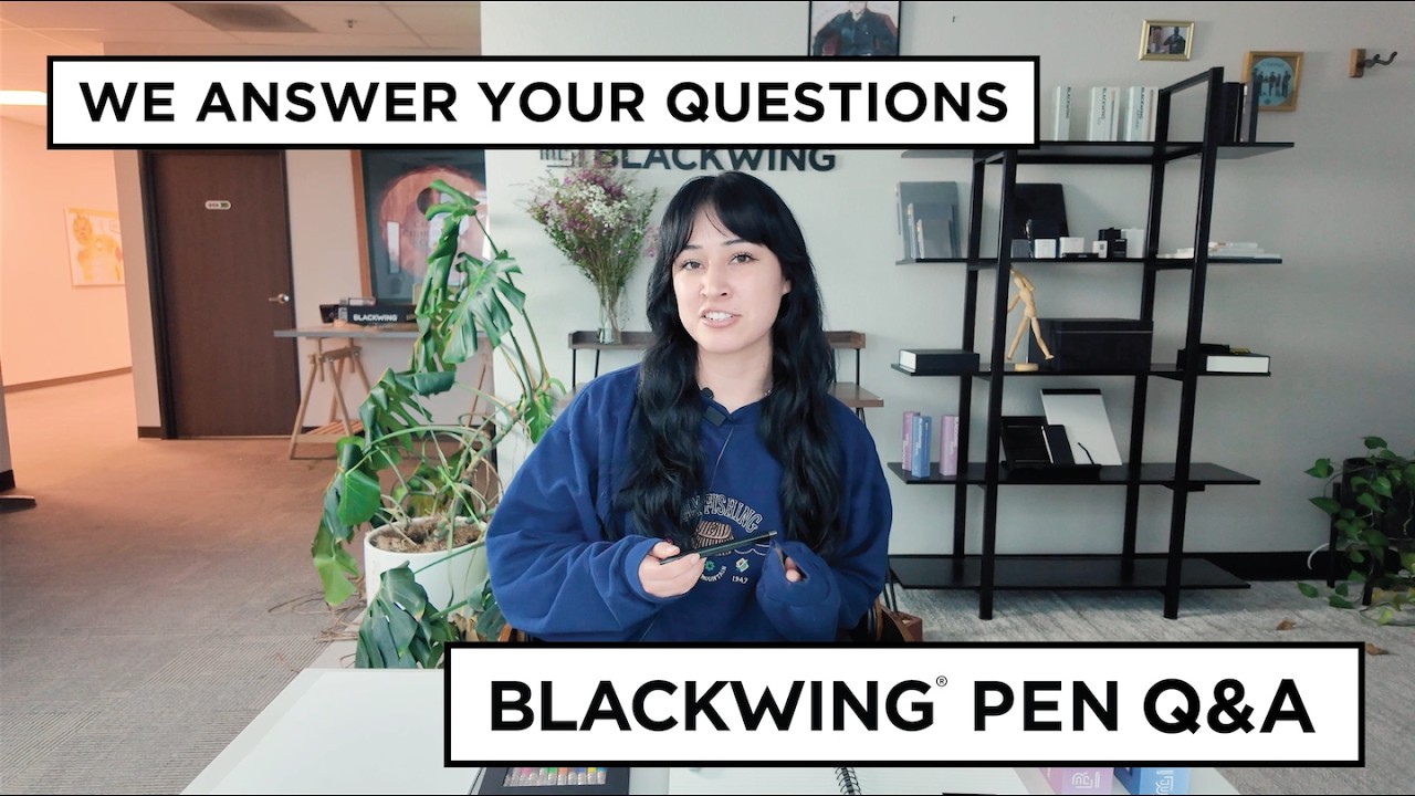We Answer Your Questions | Blackwing Pen Q&A