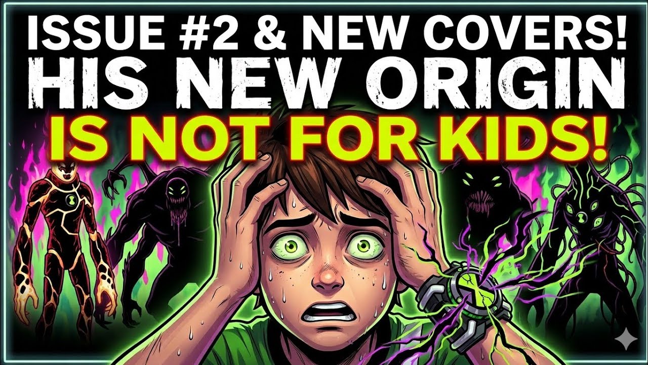 NEW Ben 10 Dynamite Comic Issue 2 REVEALED! New Fusion Alien & Redesigns!