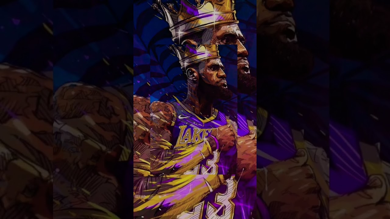 try not to change your wallpaper LeBron edition 👑 #viral #basketball #trending #lebronjames