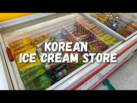 KOREAN ICE CREAM STORE VLOG 🇰🇷🍦