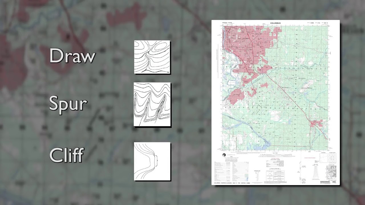SMCT Identify Terrain Features on a Military Map