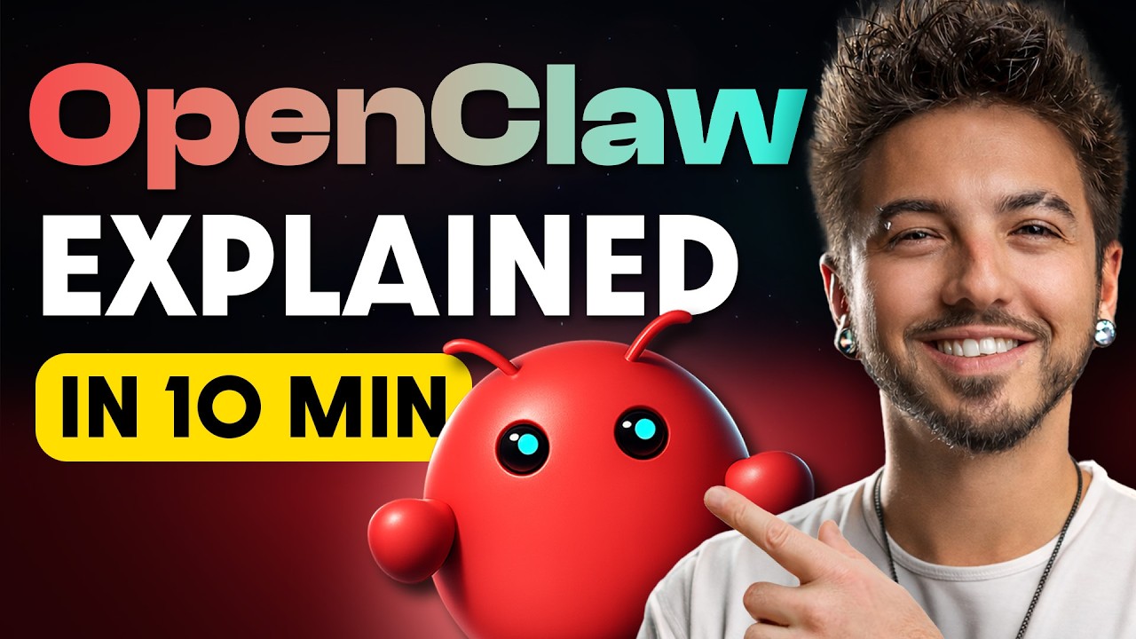 OpenClaw Explained in 10 Minutes (Beginners Watch This First)