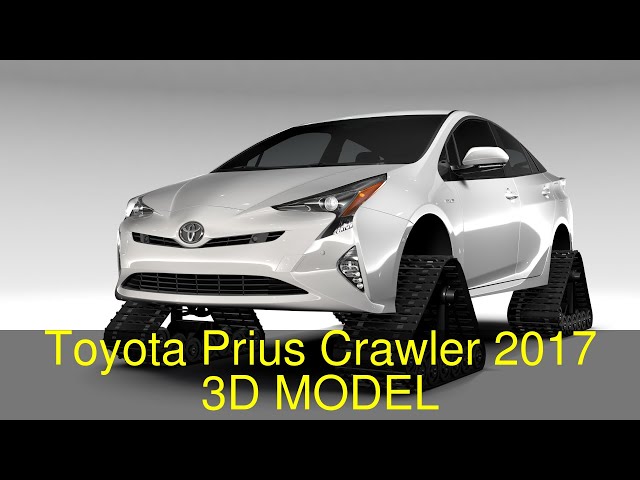 Toyota Prius Crawler 2017 3D Model - FlatPyramid