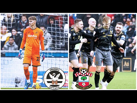 (4K) New Saints Record| Swansea City 1-3 Southampton