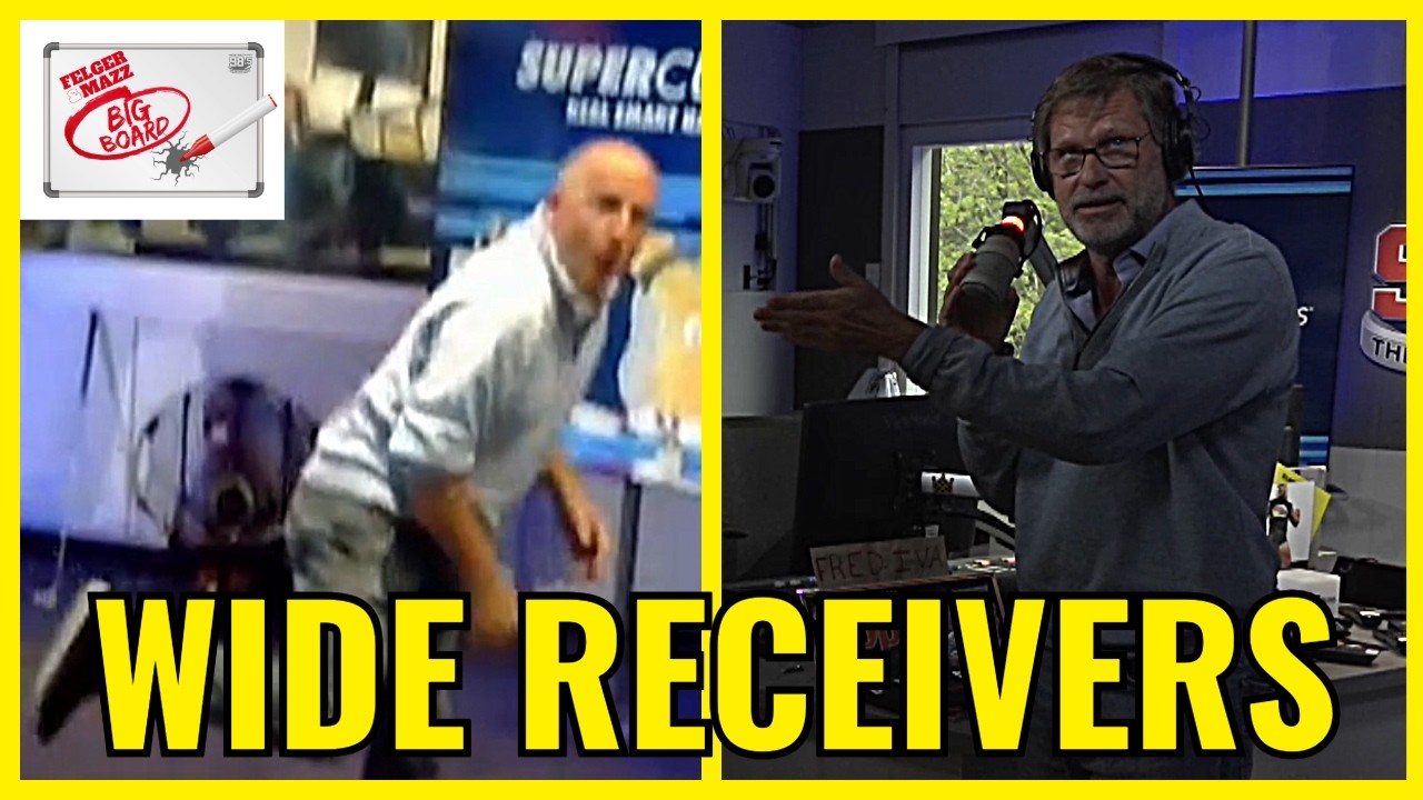 Felger & Mazz 2026 NFL Draft Big Board: Wide Receivers