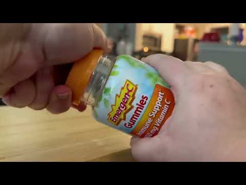 Emergen C 750mg Vitamin C Gummies for Adults, Immune Support Gummies Review
