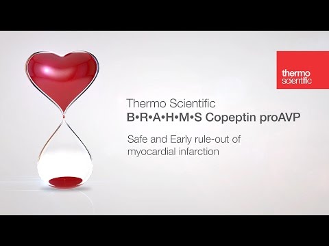 B•R•A•H•M•S™ Copeptin proAVP. Early and Safe Rule-out of AMI. Recommended in the 2015 ESC guidelines