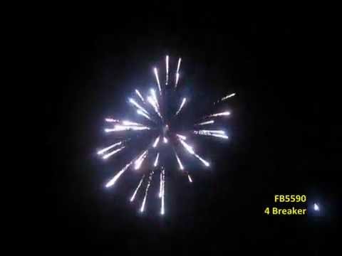 Firehawk 4 Breaker FB5590 by Red Apple Fireworks