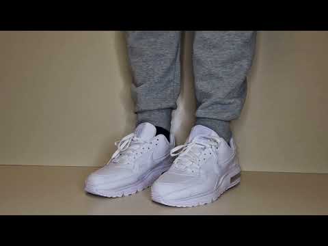 Nike Air Max LTD 3 Triple White On Foot