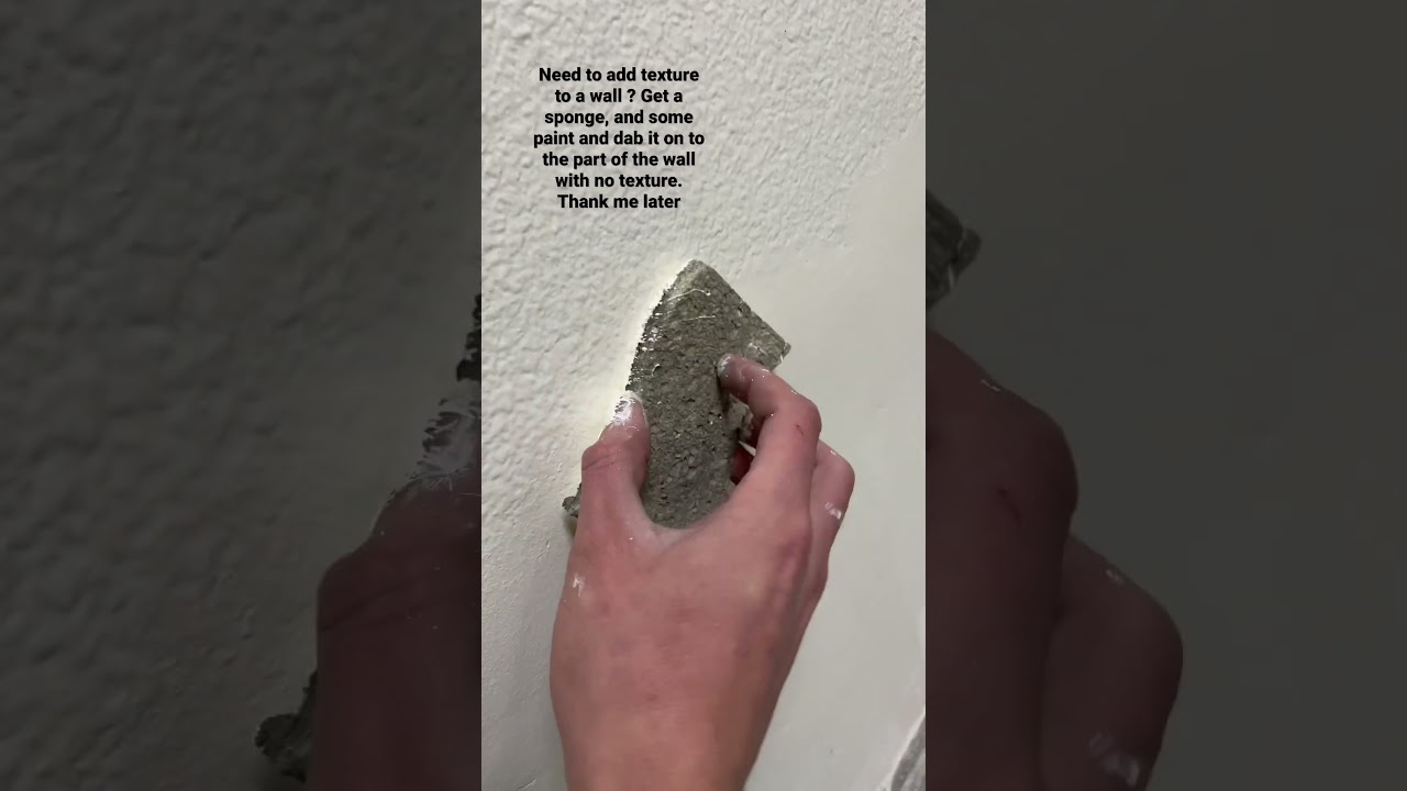 How to add texture to a wall