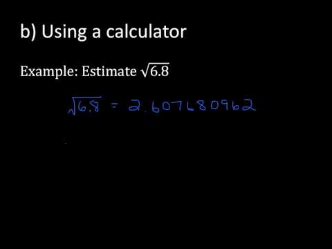 Estimating Square Roots of Non Perfect Squares