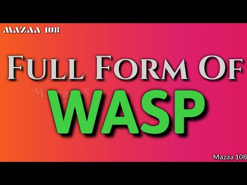 Full Form of WASP | WASP full form | Full Form WASP | WASP Stands for | WASP फुल फॉर्म | WASP Means