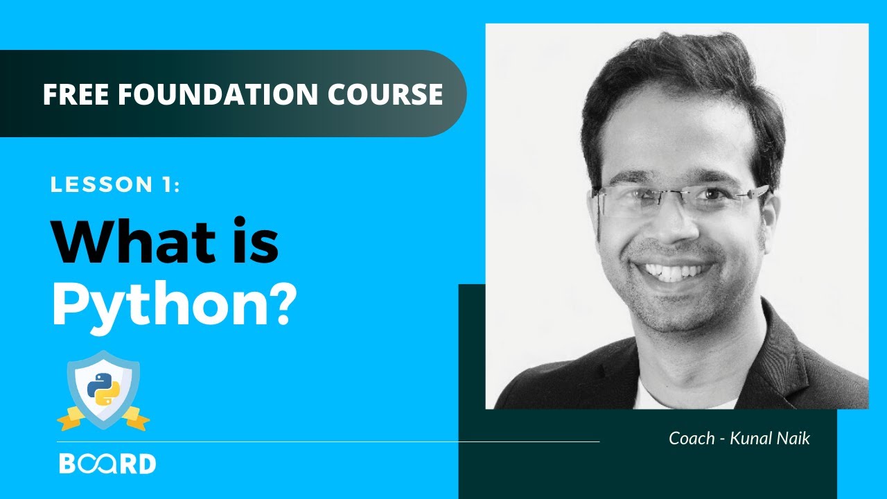 What Is Python? | Python for Data Science Foundation Course | Board Infinity