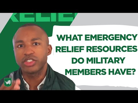 What Are The Military Emergency Relief Resources?