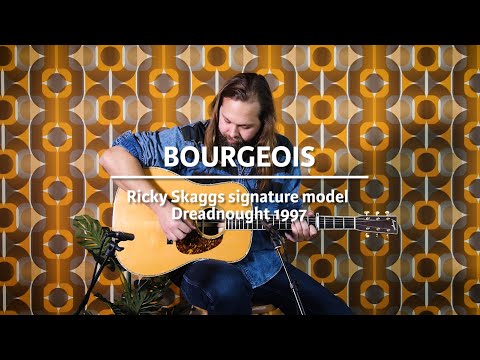Vintage Bourgeois Ricky Skaggs Signature Tree of Life | Reverb
