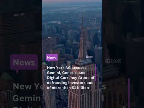 New York AG acuses crypto firms of DEFRAUDING investors of more than $1 BILLION!
