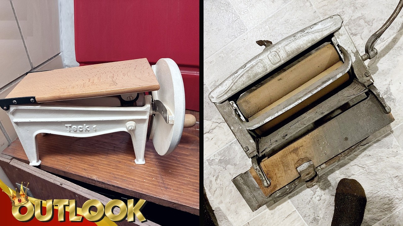 What Is This MYSTERIOUS Thing That Came With Our House, And This Roller Thing Found In My Basement?