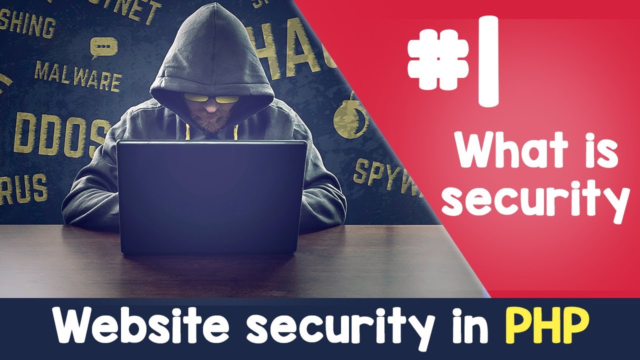 #01 What is security | PHP Website Security & hacking protection | Quick programming tutorial