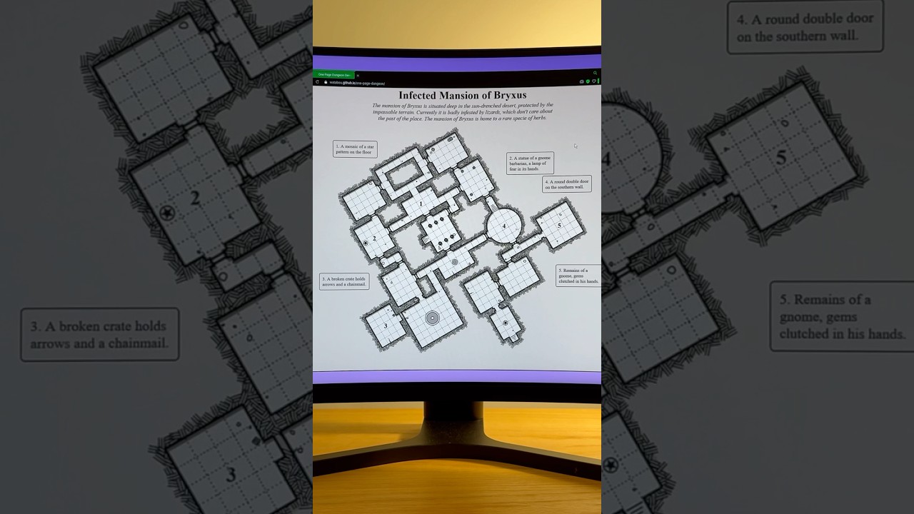 Create dungeon maps in seconds! #dnd #dungeonsanddragons #rpg