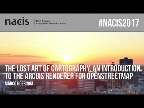 The Lost Art of Cartography, an Intro to the ArcGIS Renderer for OSM — Marco Boeringa